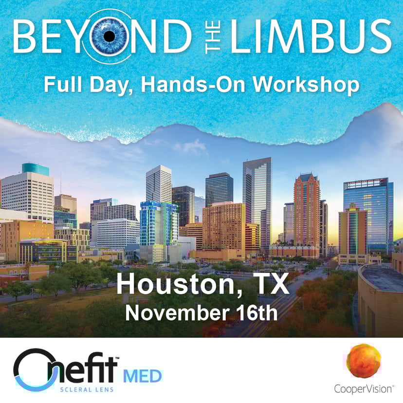 Beyond the Limbus Scleral Lens Education